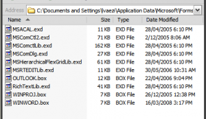 Delete EXD files to fix "Object library invalid" error - Lessan Vaezi